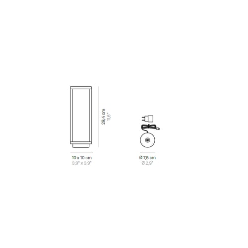 Επιτραπέζιο φωτιστικό Home Pro Table Lamp Corten Zafferano